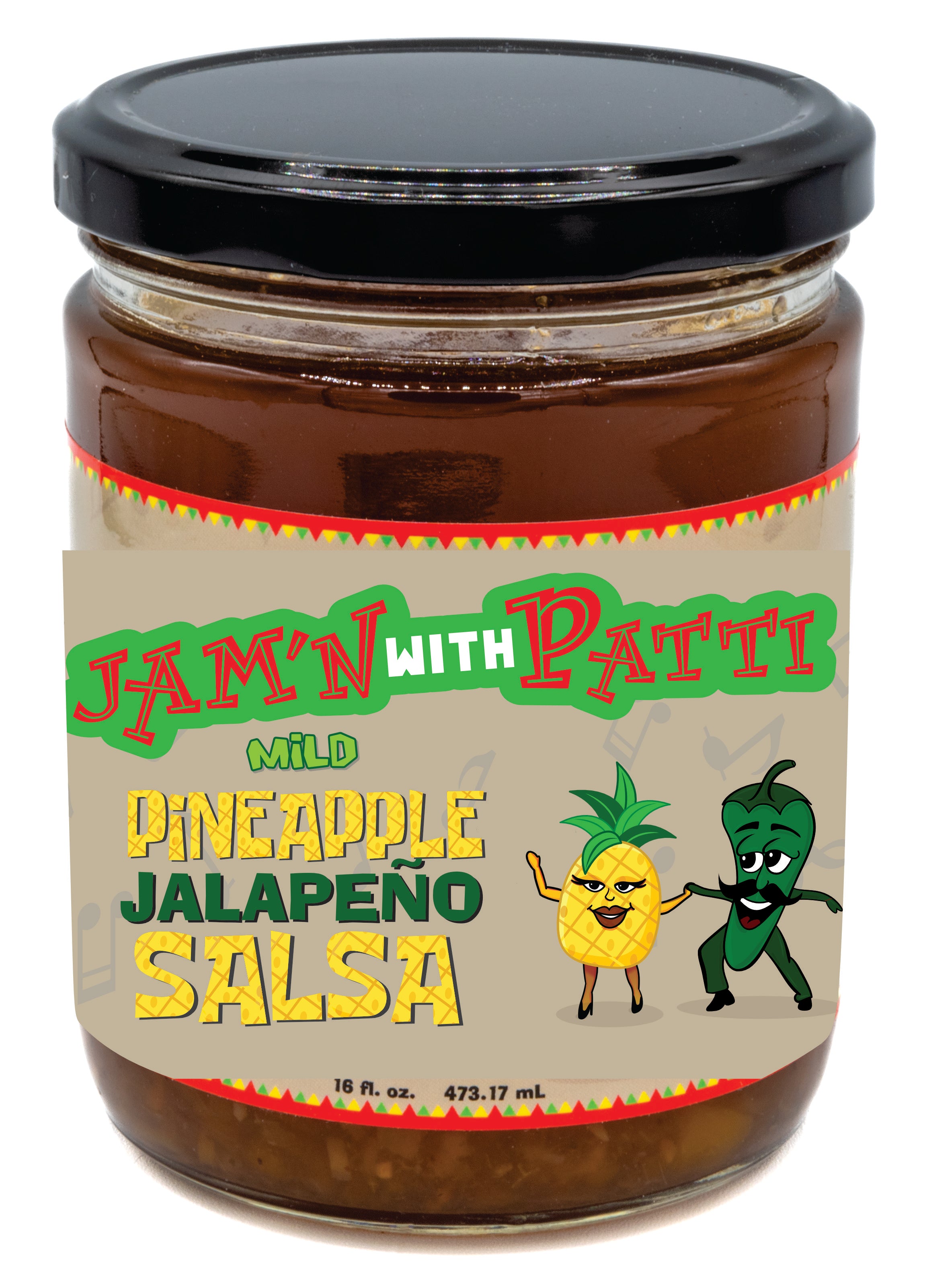 Pineapple Jalapeno Salsa Mild – Jam'n With Patti